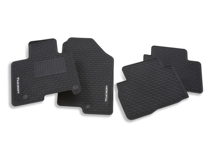 Hyundai Rubber Floor Mats - Full Set - Tucson Hybrid 2022+ N7H13AP100 ...